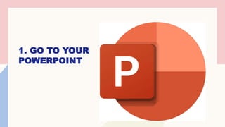 SAVE A POWERPOINT STEP-BY-STEP FOR STUDENTS | PPTX