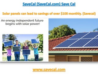 SaveCal (SaveCal.com) Save Cal Affordable Financial Programs for Energy ...