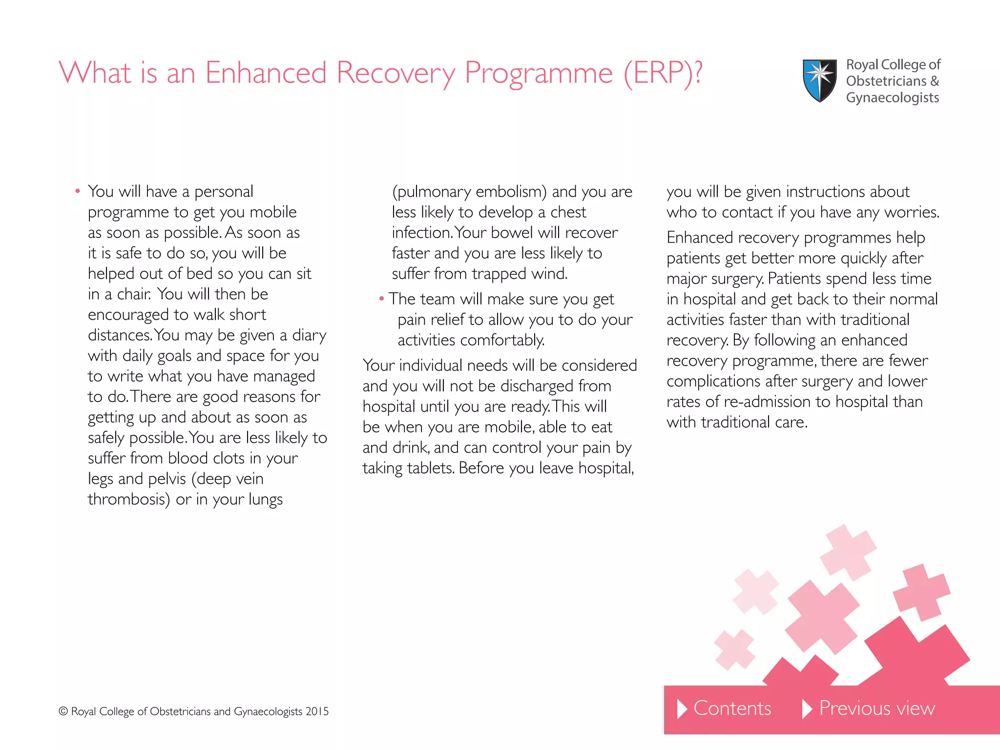 Information For You After a Pelvic Floor Repair Operation | PDF