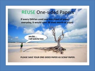 Save earth ( recycle , reuse , reduce ) | PPTX