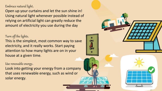 Save electricity : Importance | PPT