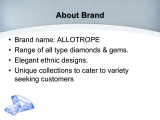 stp of a hypothetical brand- Diamond jewellery brand STP | PPTX