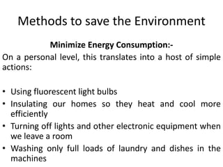 Save environment | PPTX