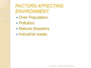 Save environment | PPTX