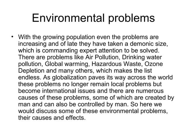Save environment | PPT