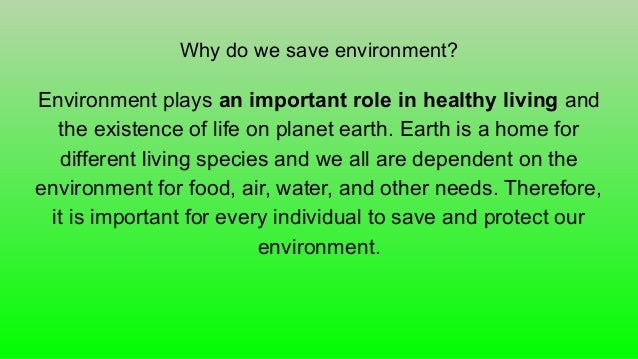 Save environment | PDF