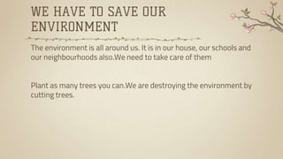 Save environment | PPT