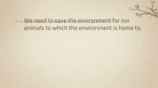 Save environment | PPT