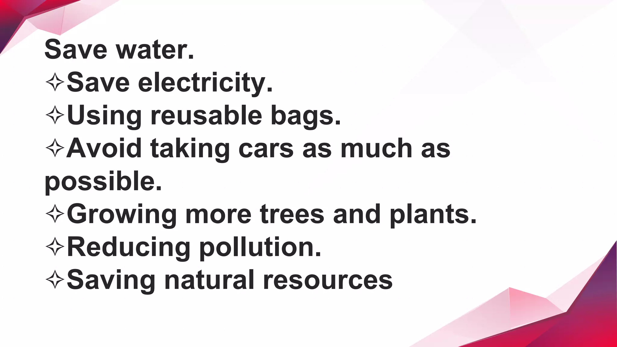 Save Environment | PPT