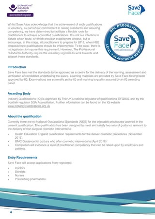 Save face rpl welcome pack | PDF