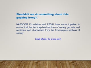 Save food share food | PPT