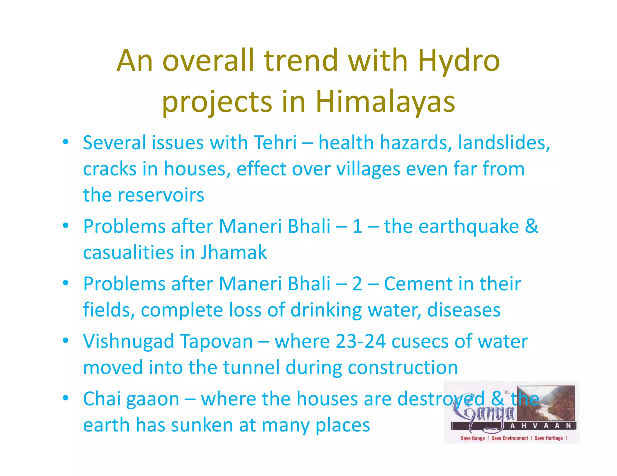 Save Ganga Presentation By Mallika Bhanot | PPT