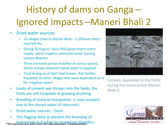 Save Ganga Presentation By Mallika Bhanot | PPT