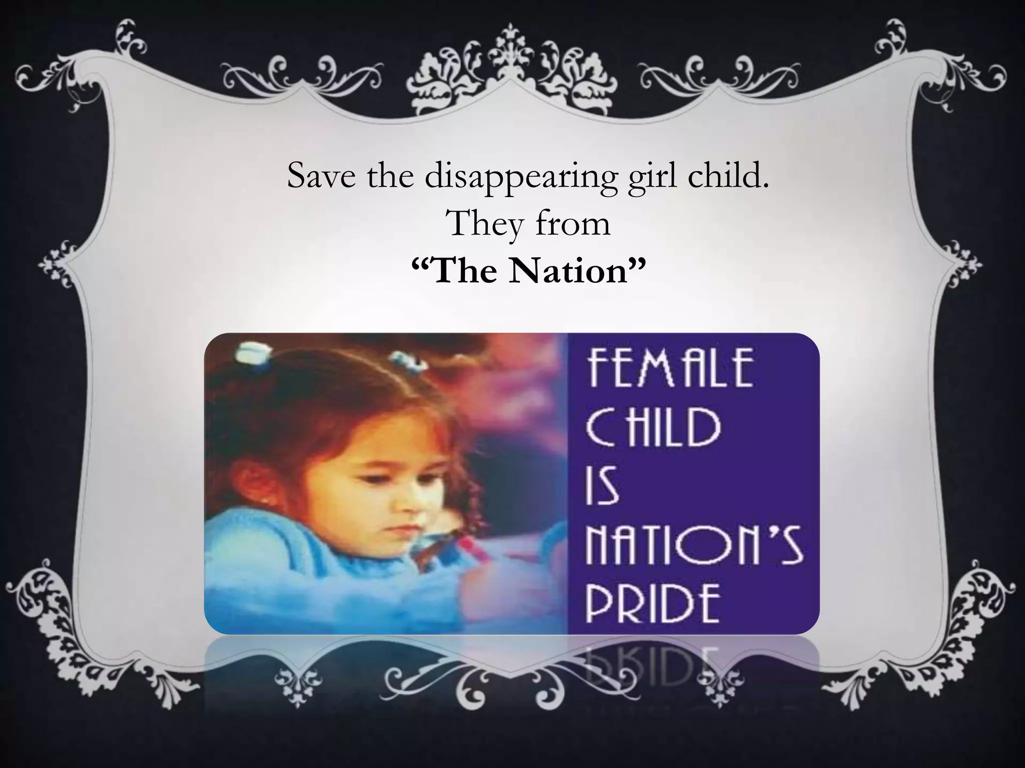 Save girl child | PPTX