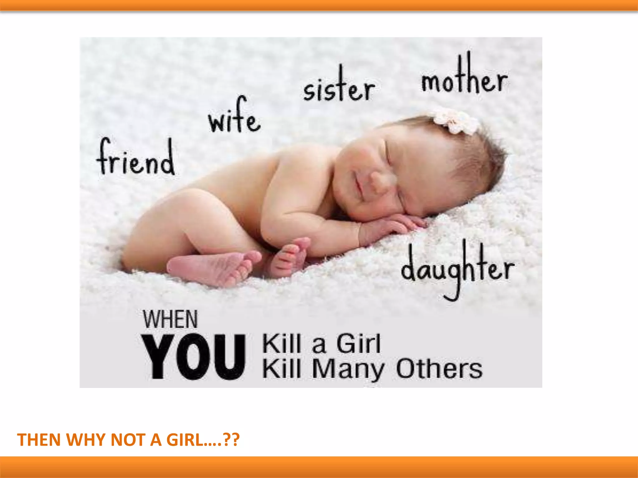 Save the Girl Child. Presentation by Ayush Nambiar | PPSX