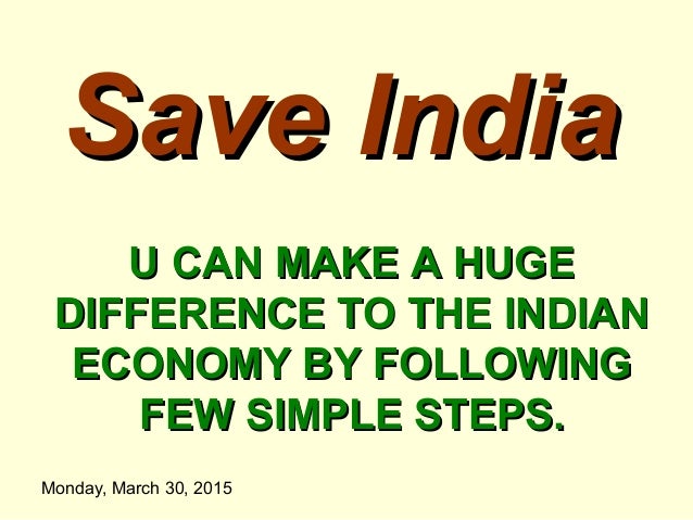 Save India