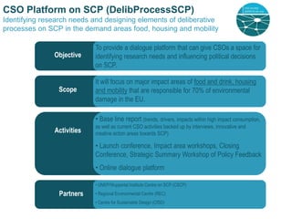 Civil Society Organisations for energy efficiency and sustainable ...