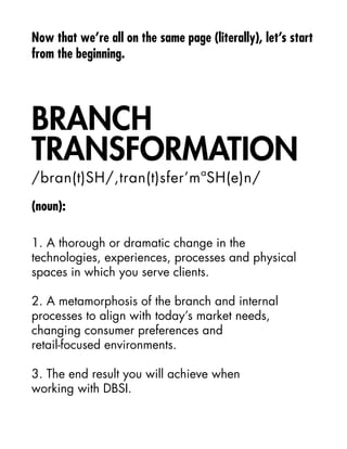 Branch Transformation Survival Guide | PDF | Databases | Computer ...
