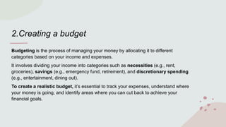 "Maximizing your savings:The power of financial planning".pptx