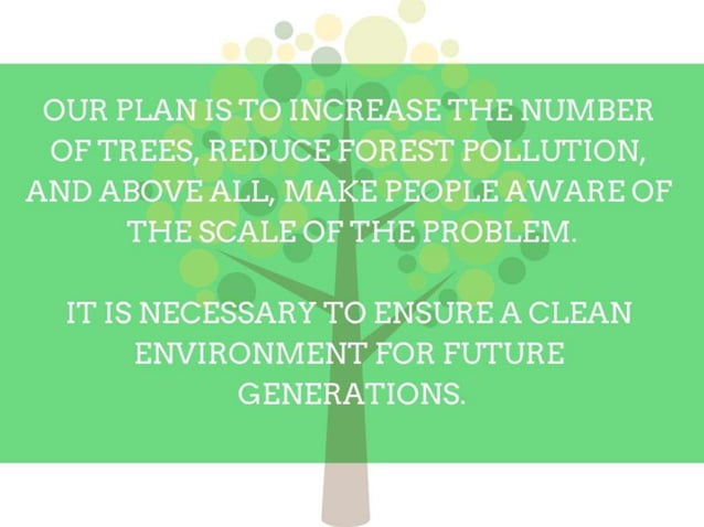 Save our forest | PPTX