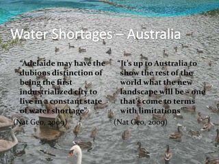 Save our water powerpoint | PPTX