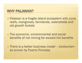 Save Palawan Movement - Dialogue With Business Community - Rockwell 1 ...