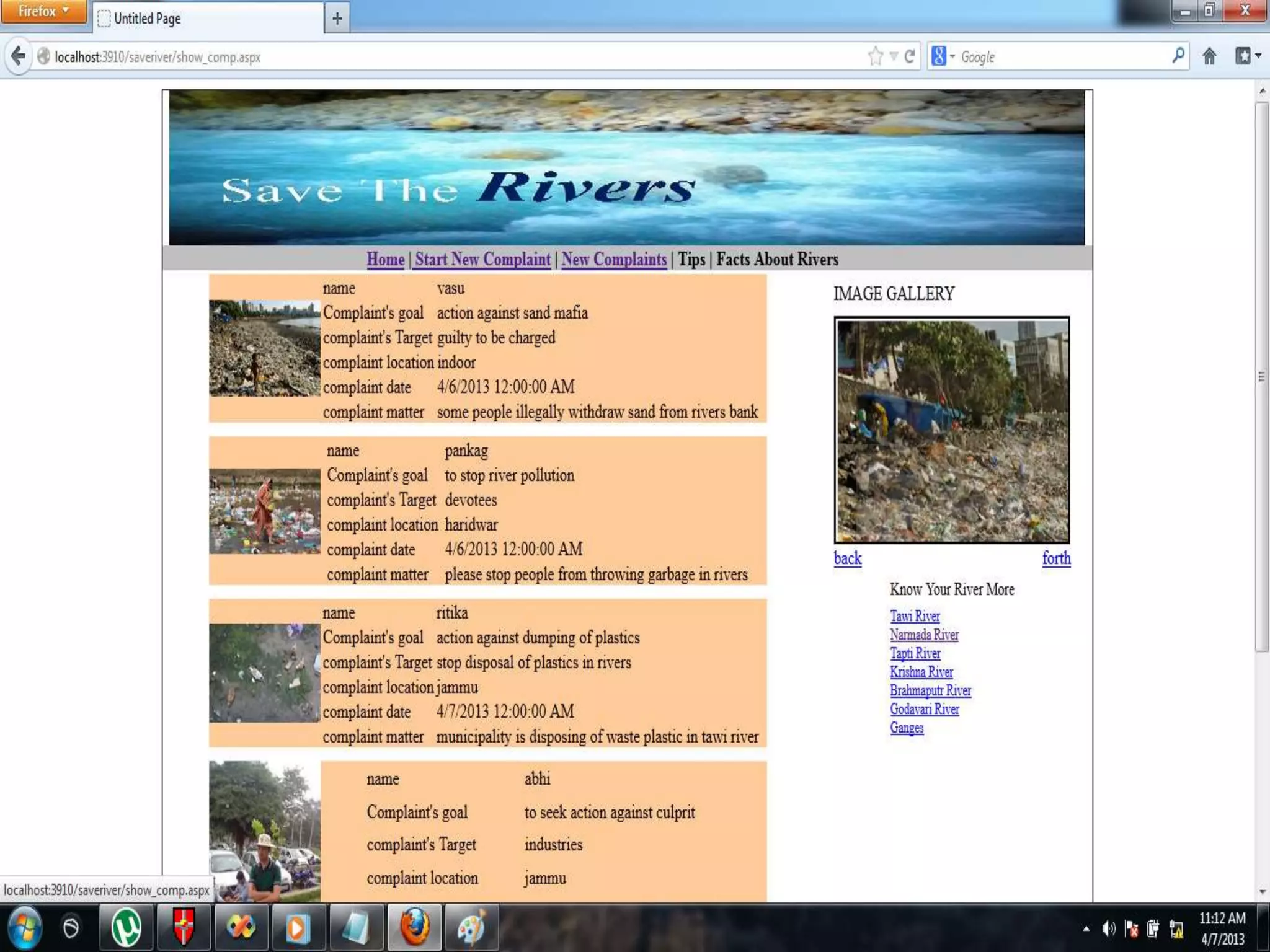 Save rivers | PPTX