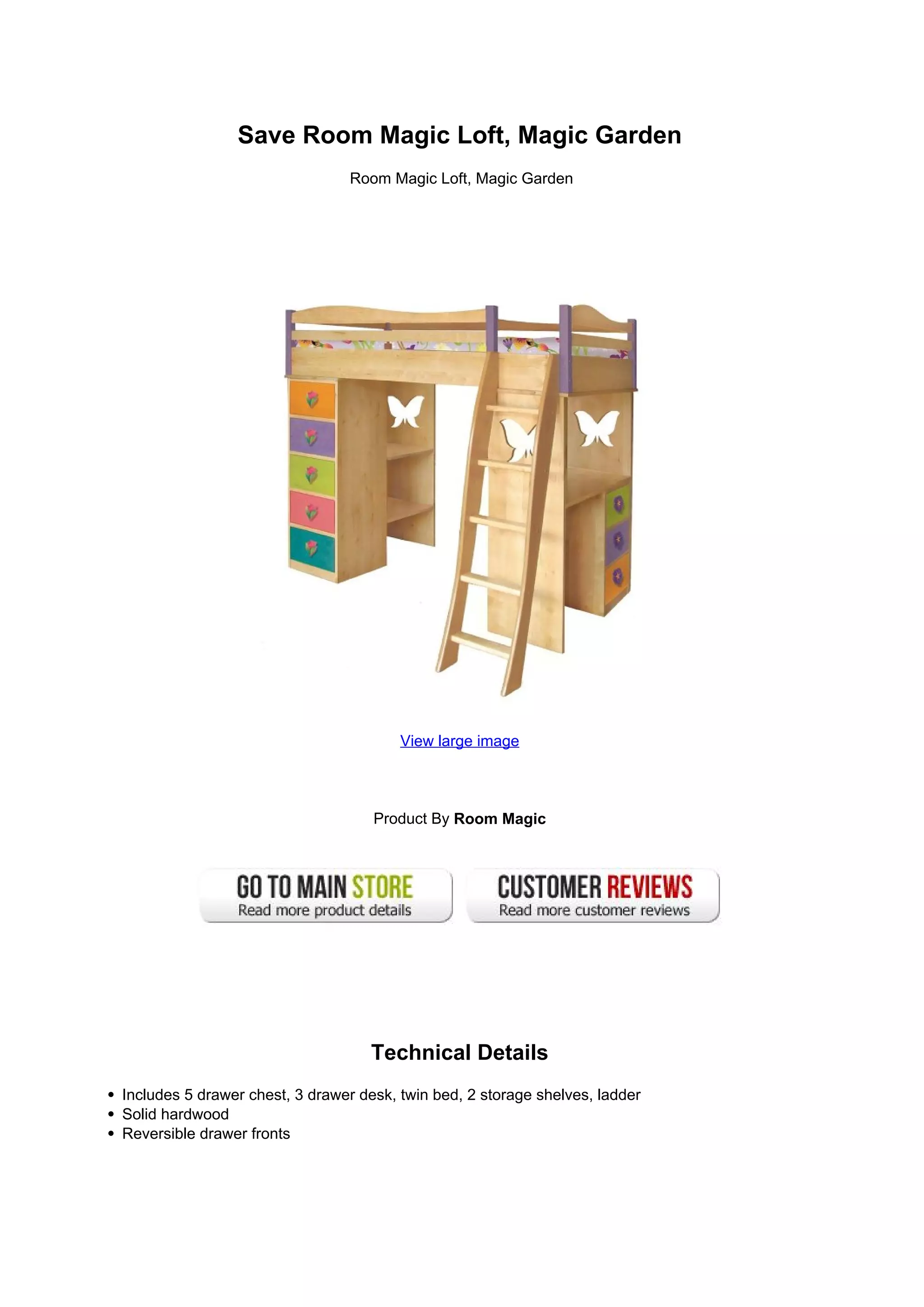 Save room magic loft magic garden | PDF