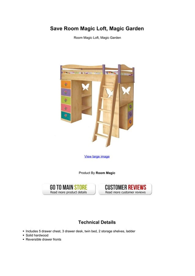 Save room magic loft magic garden | PDF