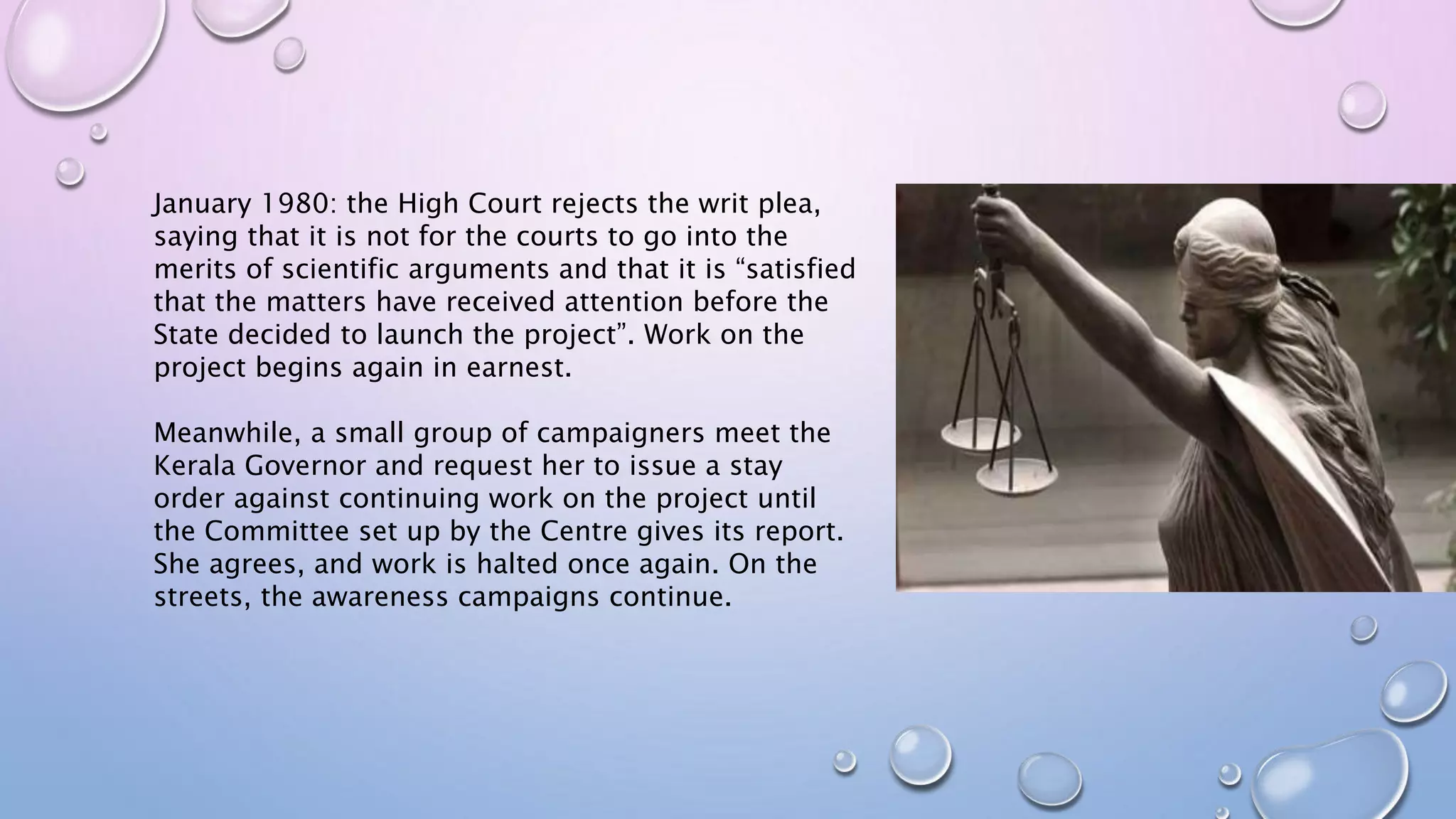 Save silent valley | PPTX