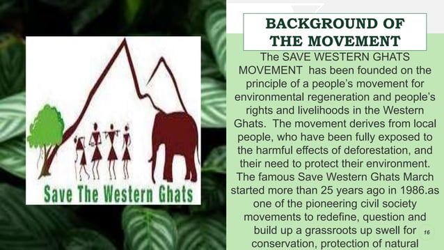 Save Silent Valley Movement & Save Western Ghats Movement | PPTX | Zoos ...