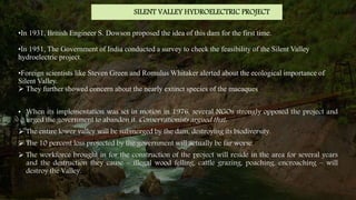 Save Silent Valley Movement & Save Western Ghats Movement | PPTX