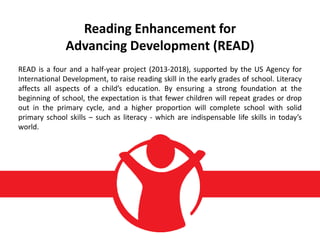 Save The Children Read Project | PPTX