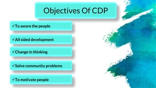 Save the children,Community Development Project, MGN 231 Course | PPTX