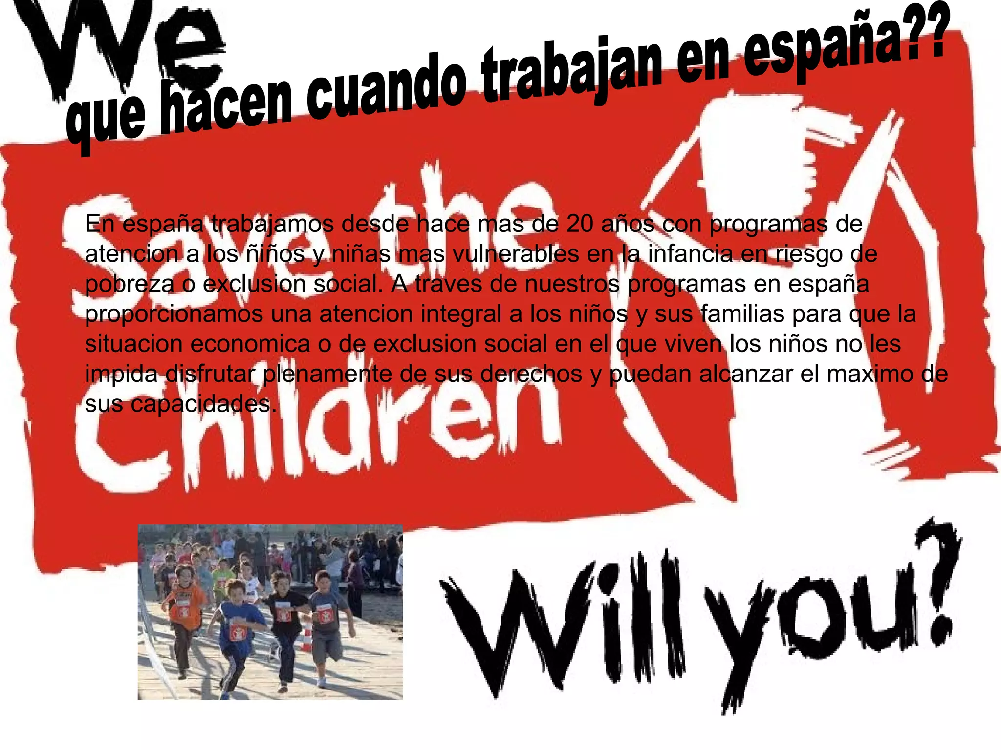 Save the children - ONG | PPT