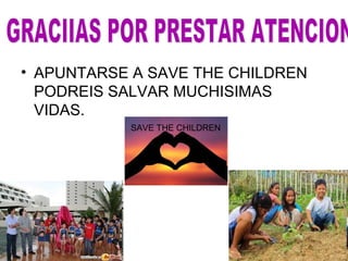 Save the children - ONG | PPT