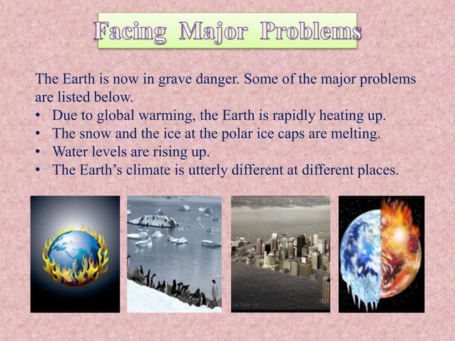 Save the earth | PPTX | Environment | Science