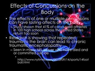 Concussion Awareness | PPTX