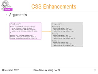 Save time by using sass to develop css | PPT | Free Download