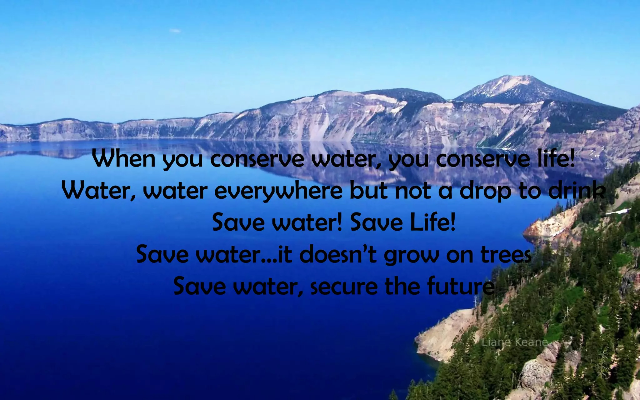 Save water | PPT