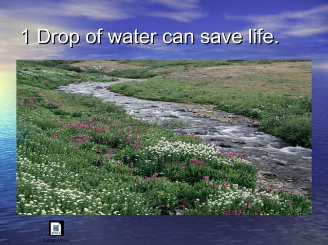 Save water | PPT