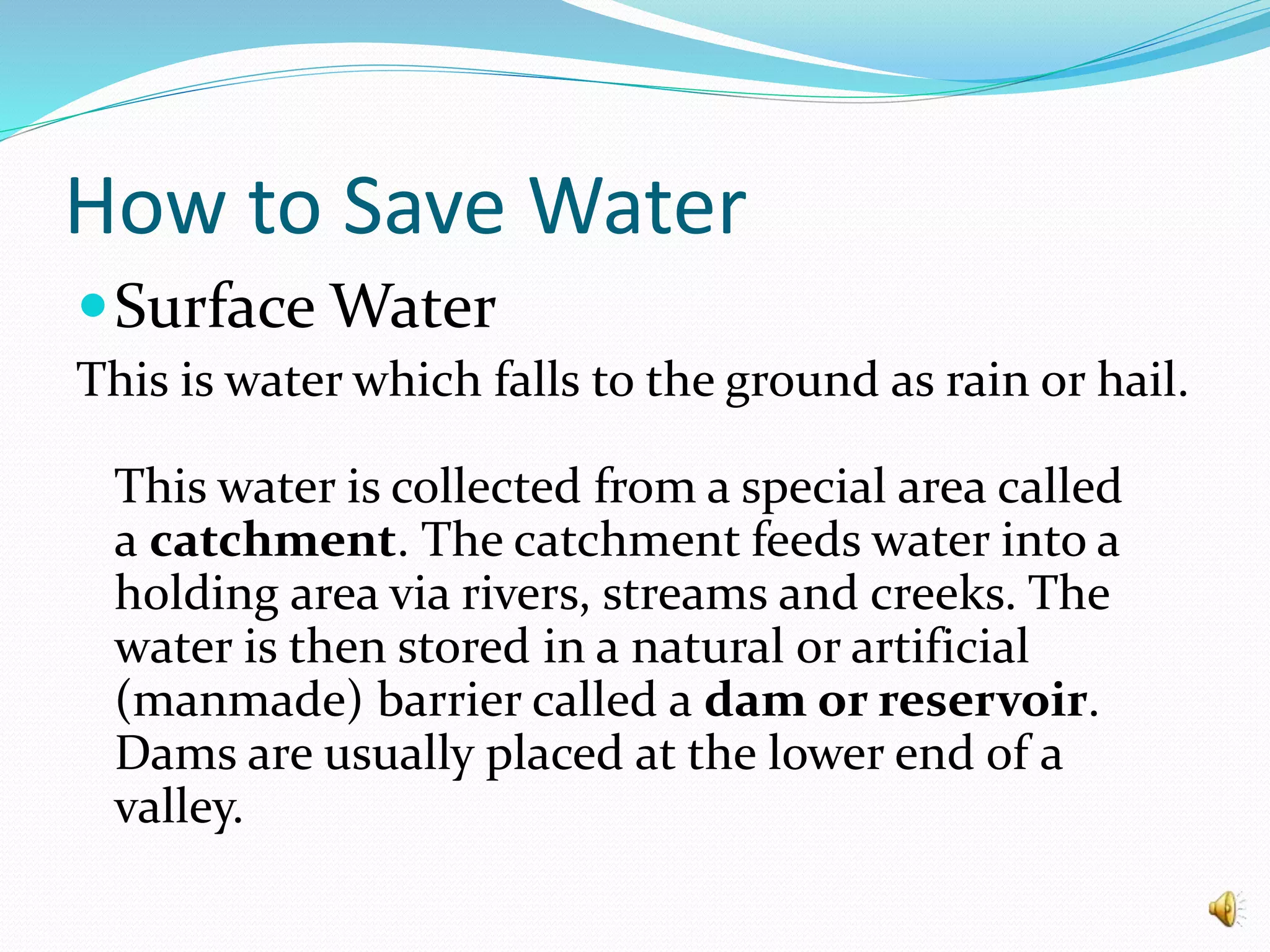 Save water 22 | PPTX