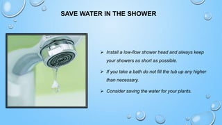 Save water save life | PPTX