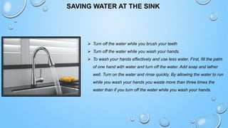Save water save life | PPTX