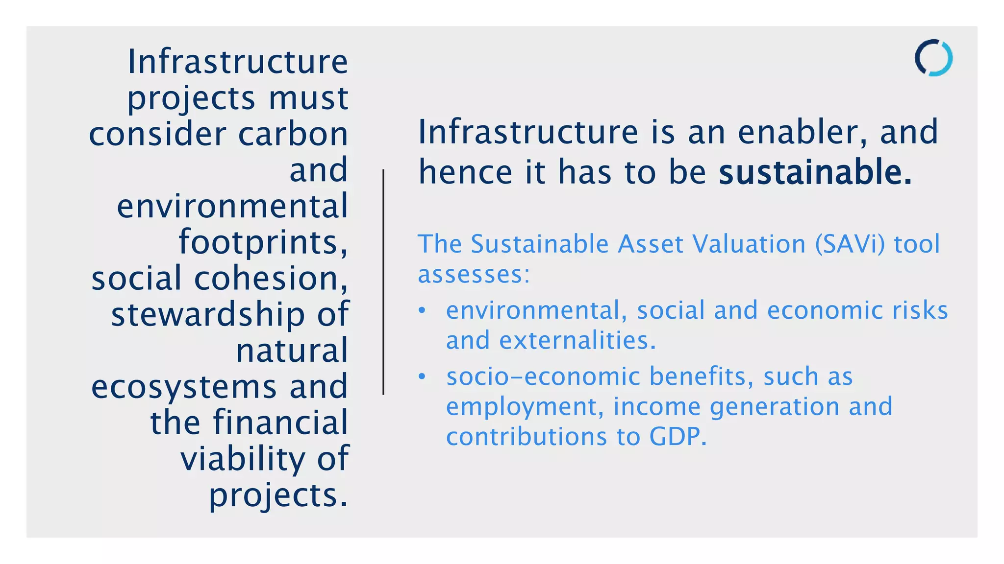 Sustainable Asset Valuation (SAVi) Tool | PPT