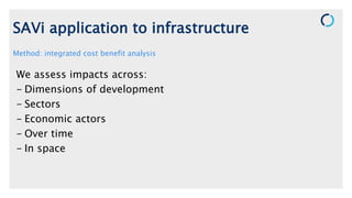 Sustainable Asset Valuation (SAVi) Tool | PPT