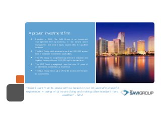 Savi massi investment partners i ma may 2013 v1 web-1 | PPT