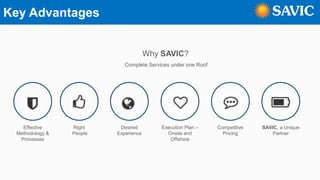 Savic Corporate Presentation | PPT