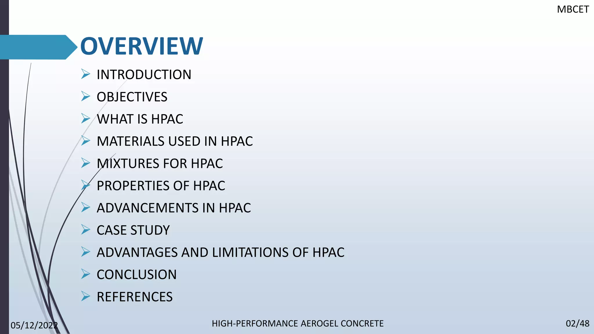 HIGH PERFORMANCE AEROGEL CONCRETE | PDF