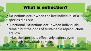 Biology SAVING-EARTHS-VANISHING-SPECIES.pptx